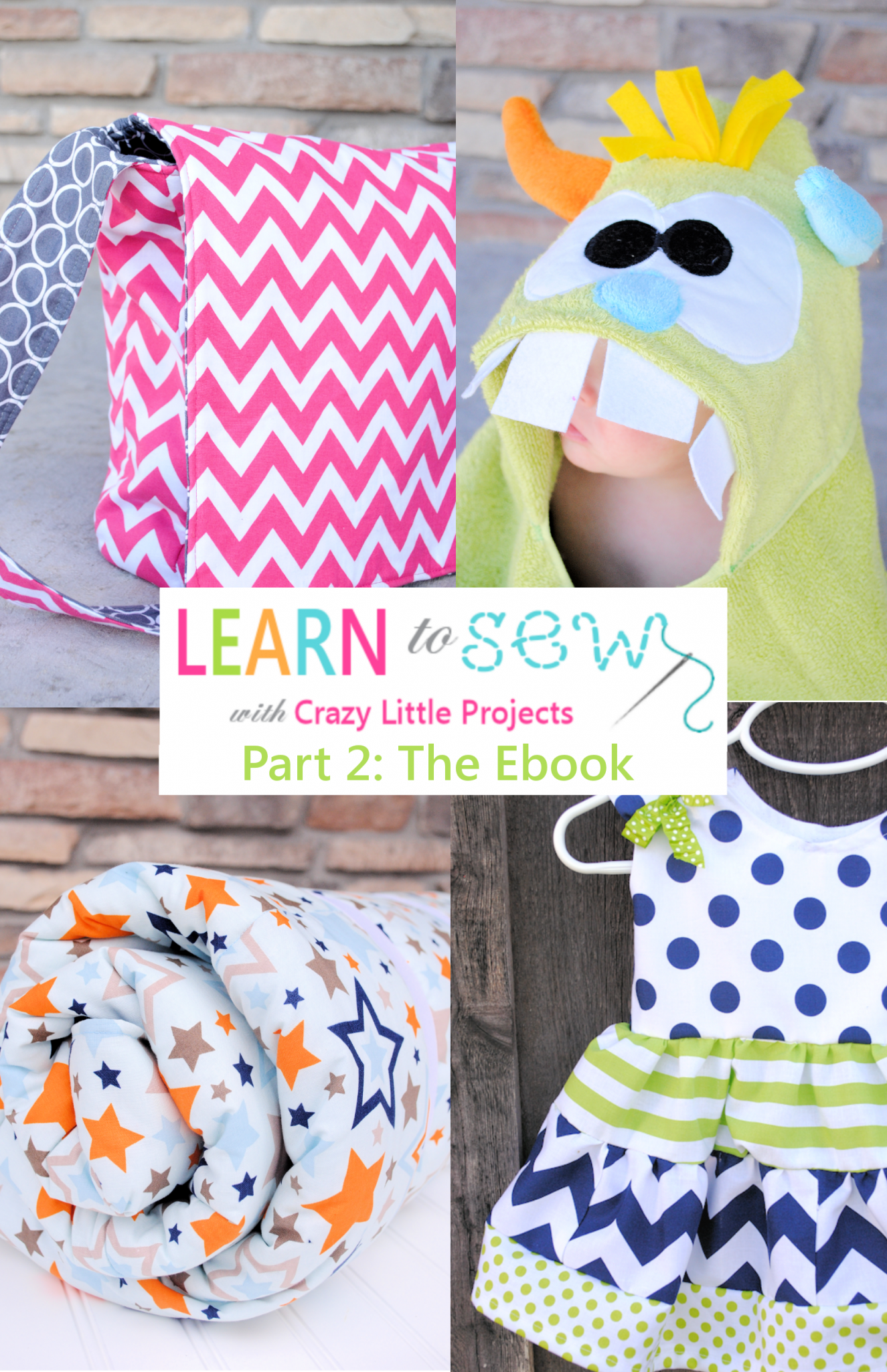 Learn to Sew: Free Online Sewing Classes - Crazy Little Projects