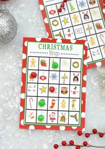 Christmas Bingo - Crazy Little Projects