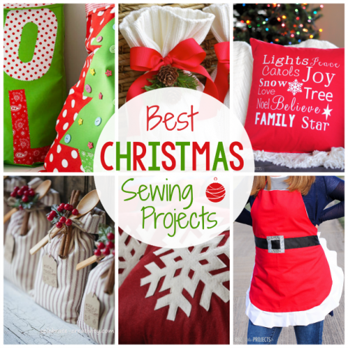 25 Best Christmas Sewing Projects for the Holidays - Crazy Little Projects