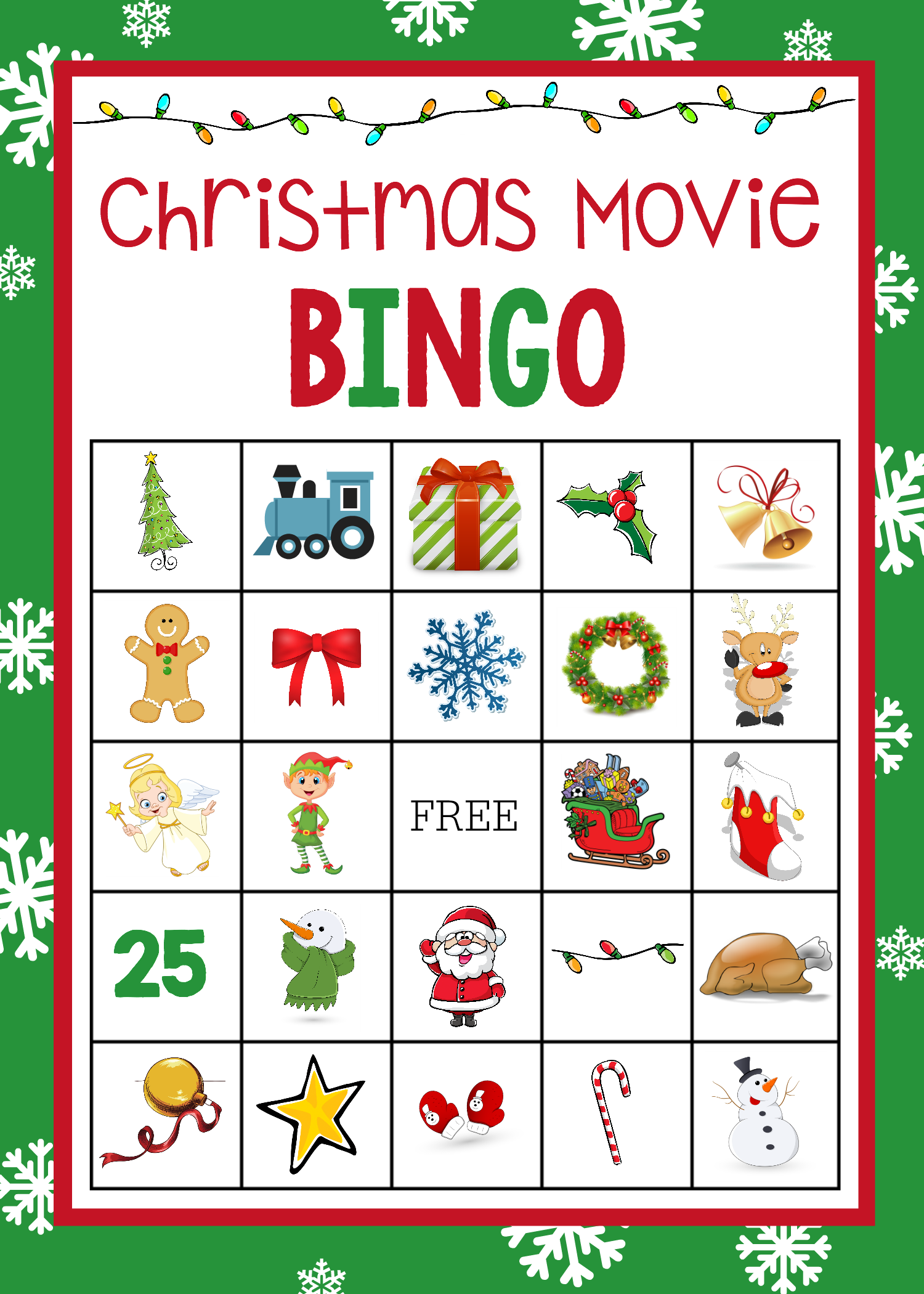 Polar Express Bingo Polar Express Bingo