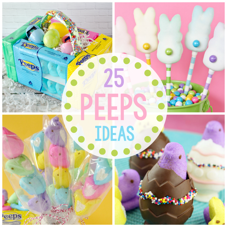 25 Fun Peeps Ideas for Easter - Crazy Little Projects