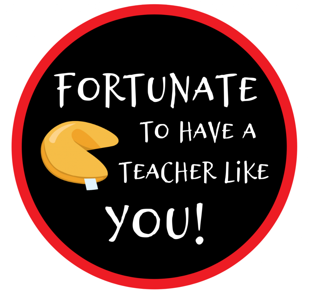 Fortune Cookie Teacher Gift Idea - Crazy Little Projects