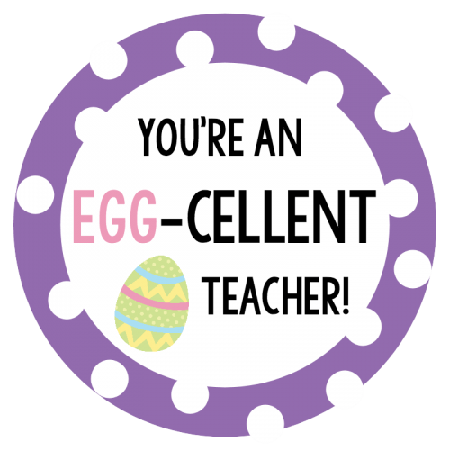 You’re an Egg-Cellent Friend Easter Gifts - Crazy Little Projects