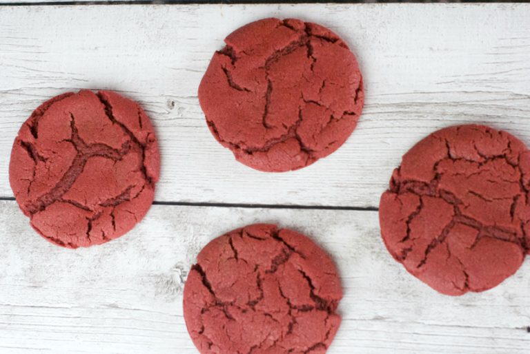 Red Velvet Cookies for Valentine’s Day - Crazy Little Projects